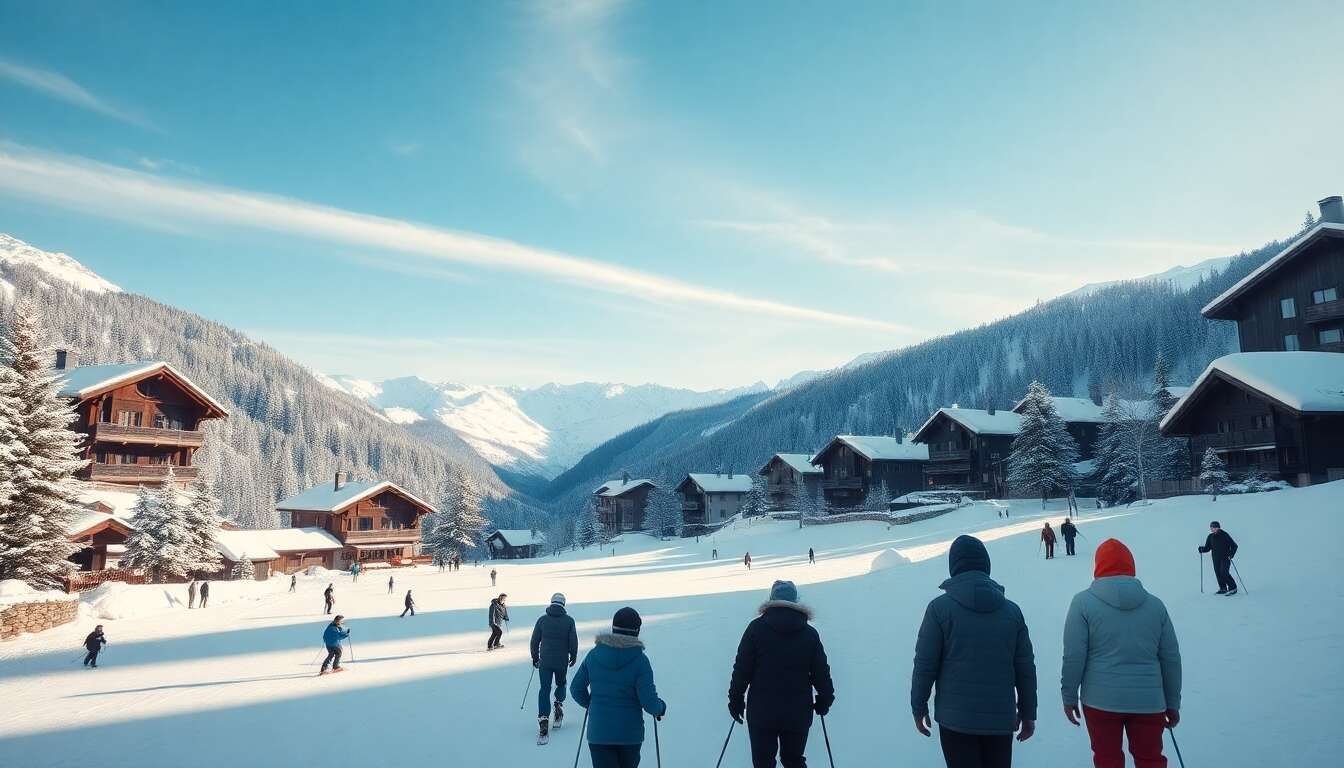 Station de ski Courchevel 1550 : l'escapade familiale par excellence