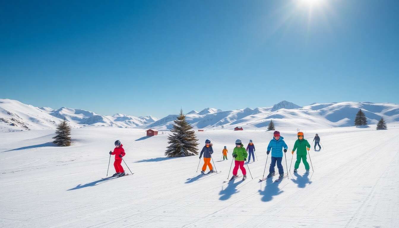 Découvrir le ski : les secrets des pistes vertes