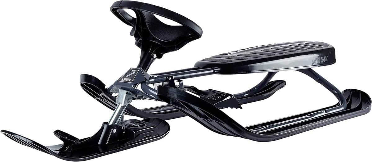 Test de la luge Stiga Snowracer Curve : maniabilité et solidité au ...