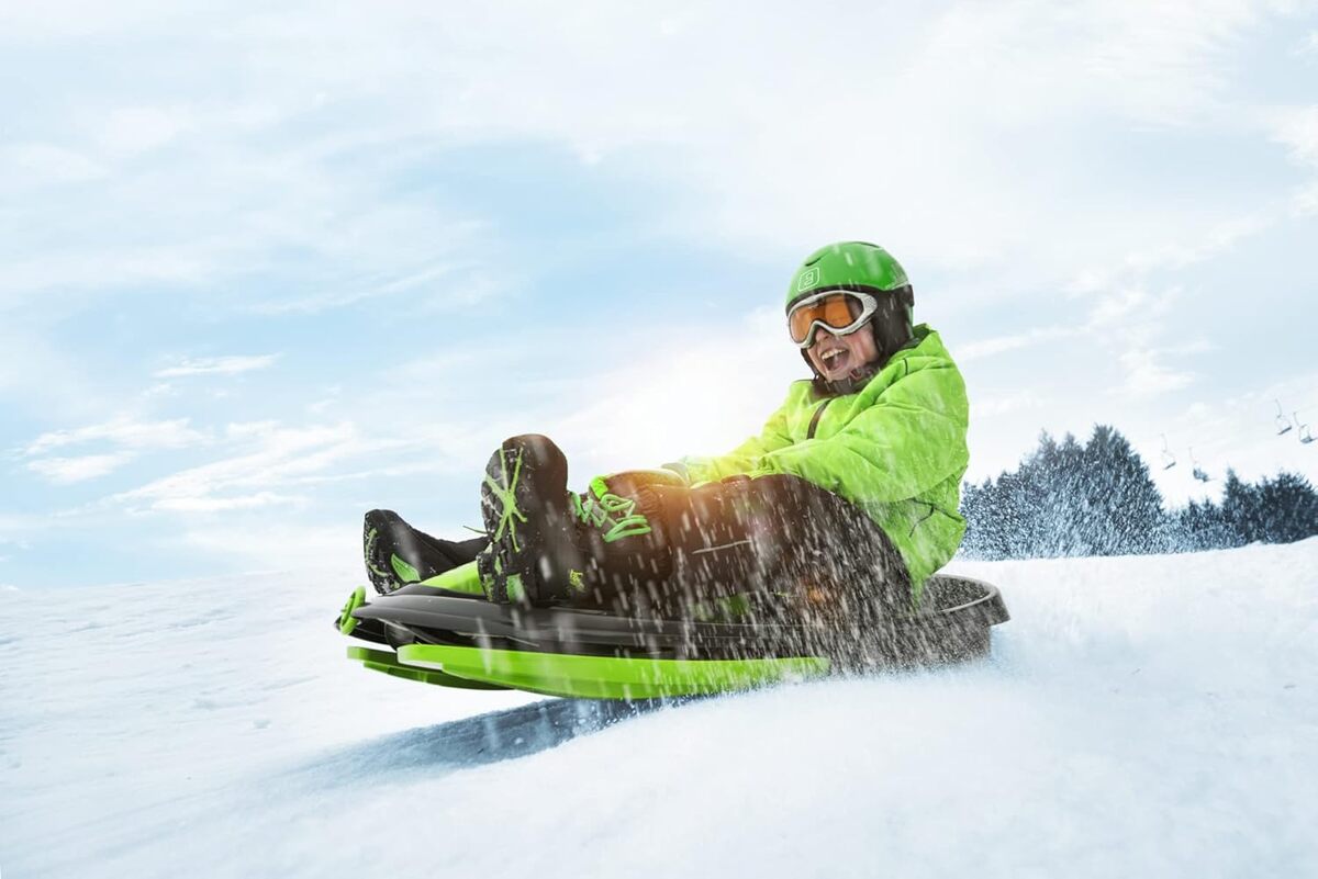 Test : luge avec volant pour toute la famille